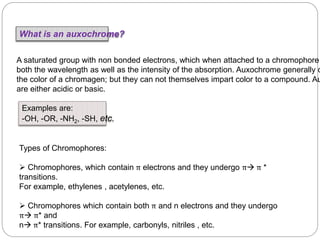Introduction to molecular spectroscopy | PPTX