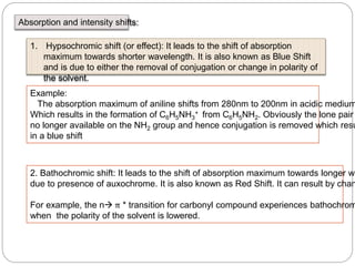 Introduction to molecular spectroscopy | PPTX