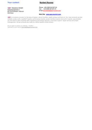 Spring Pin Probe Card | PDF | Technology & Computing