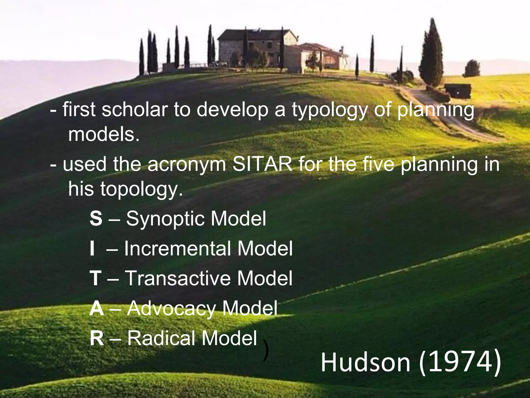 Strategic Planning Typology and Process Models | PPT