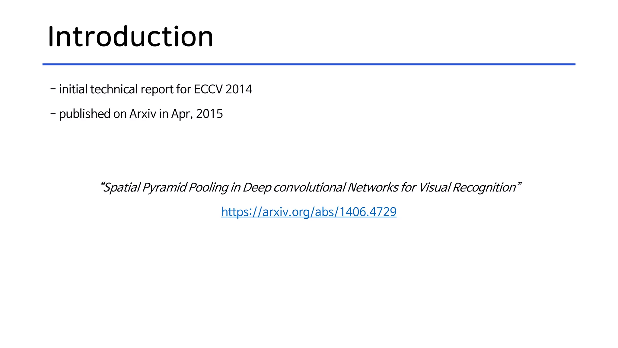 SPPNet : Spatial Pyramid Pooling in Deep Convolutional Networks for Visual Recognition | PDF
