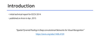SPPNet : Spatial Pyramid Pooling in Deep Convolutional Networks for Visual Recognition | PDF