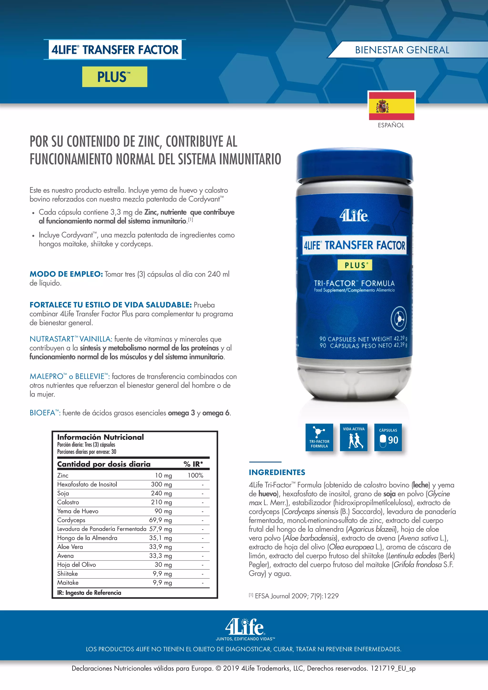 4Life Transfer Factor™ Plus™ | PDF