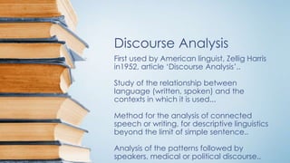 Discourse Analysis & Coherence - Presentation Slides - By Rehan Butt | PPT