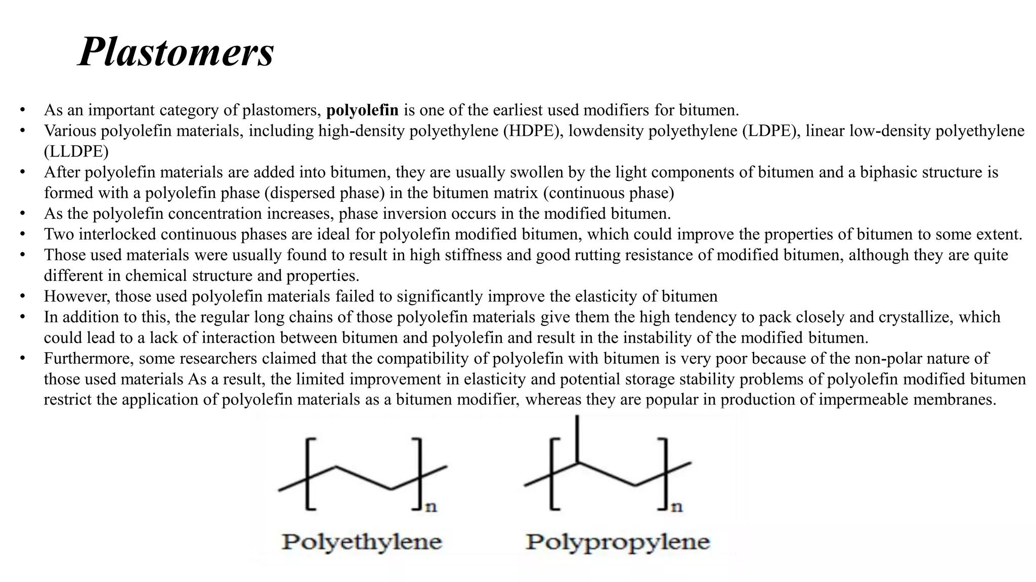SBS polymer modification of bitumen | PPTX