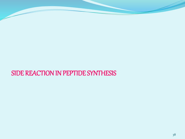 Spps and side reactions in peptide synthesis | PPTX