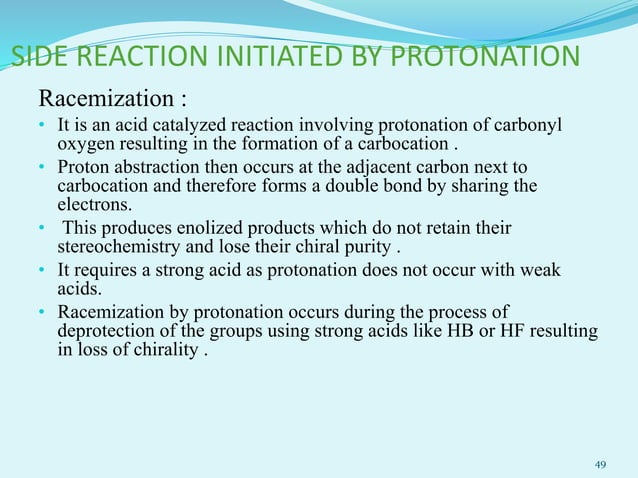 Spps and side reactions in peptide synthesis | PPTX