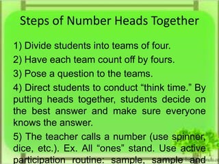 Number Heads Together | PPTX