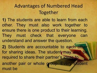 Numbered Heads Together Activity
