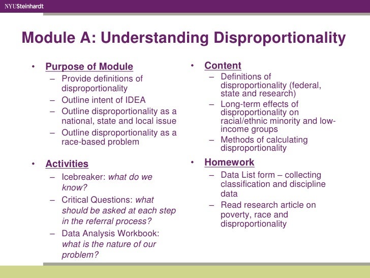 Getting to the Root Causes of Disproportionate Representation in Spec…