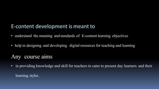 Sppu e content | PPTX