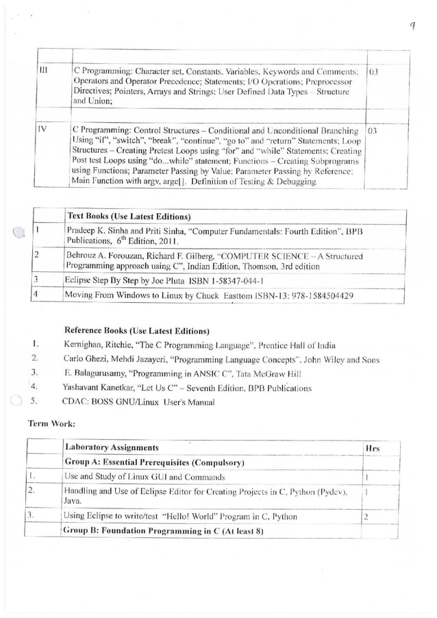 Sppu fe 2015 pattern syllabus | PDF | Physics | Science