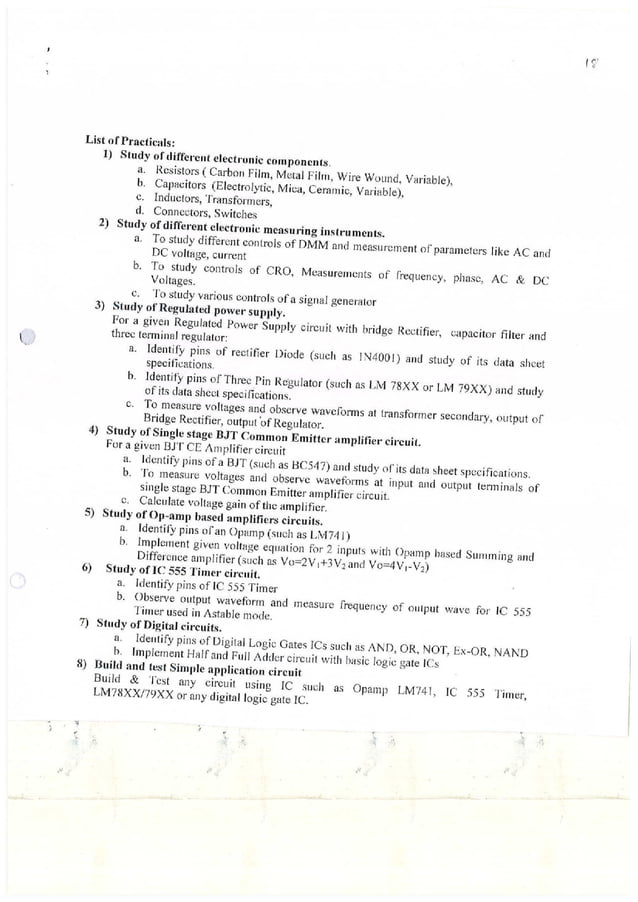 Sppu fe 2015 pattern syllabus | PDF | Physics | Science