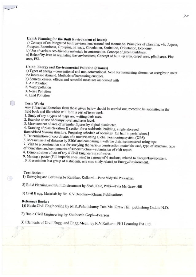 Sppu fe 2015 pattern syllabus | PDF | Physics | Science