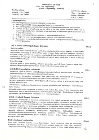 Sppu fe 2015 pattern syllabus | PDF