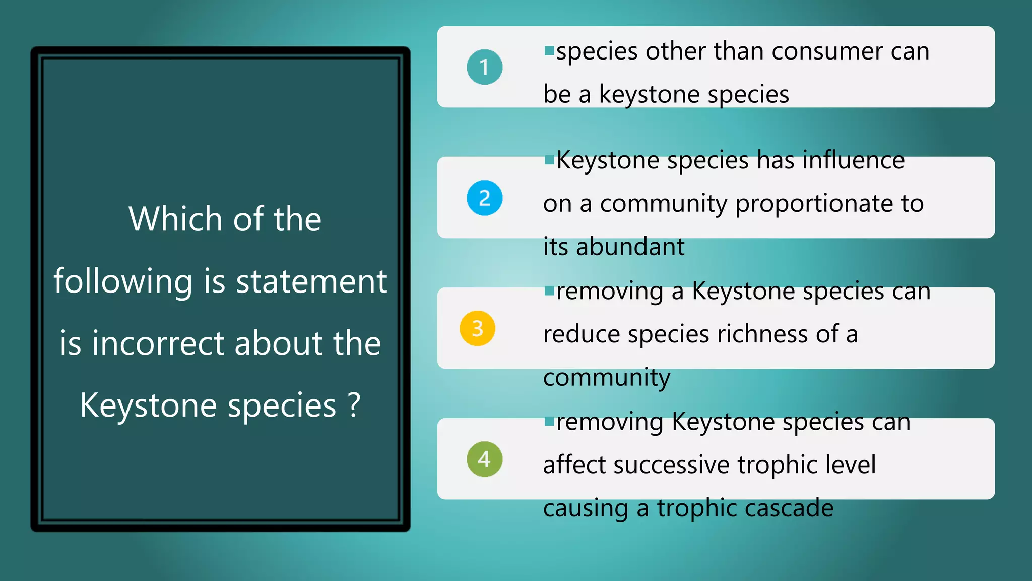Types of species, umbrella, keystone | PPTX