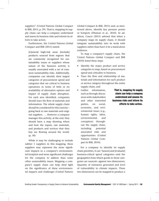 Transparency and supply chain collaboration and supply chain | PDF