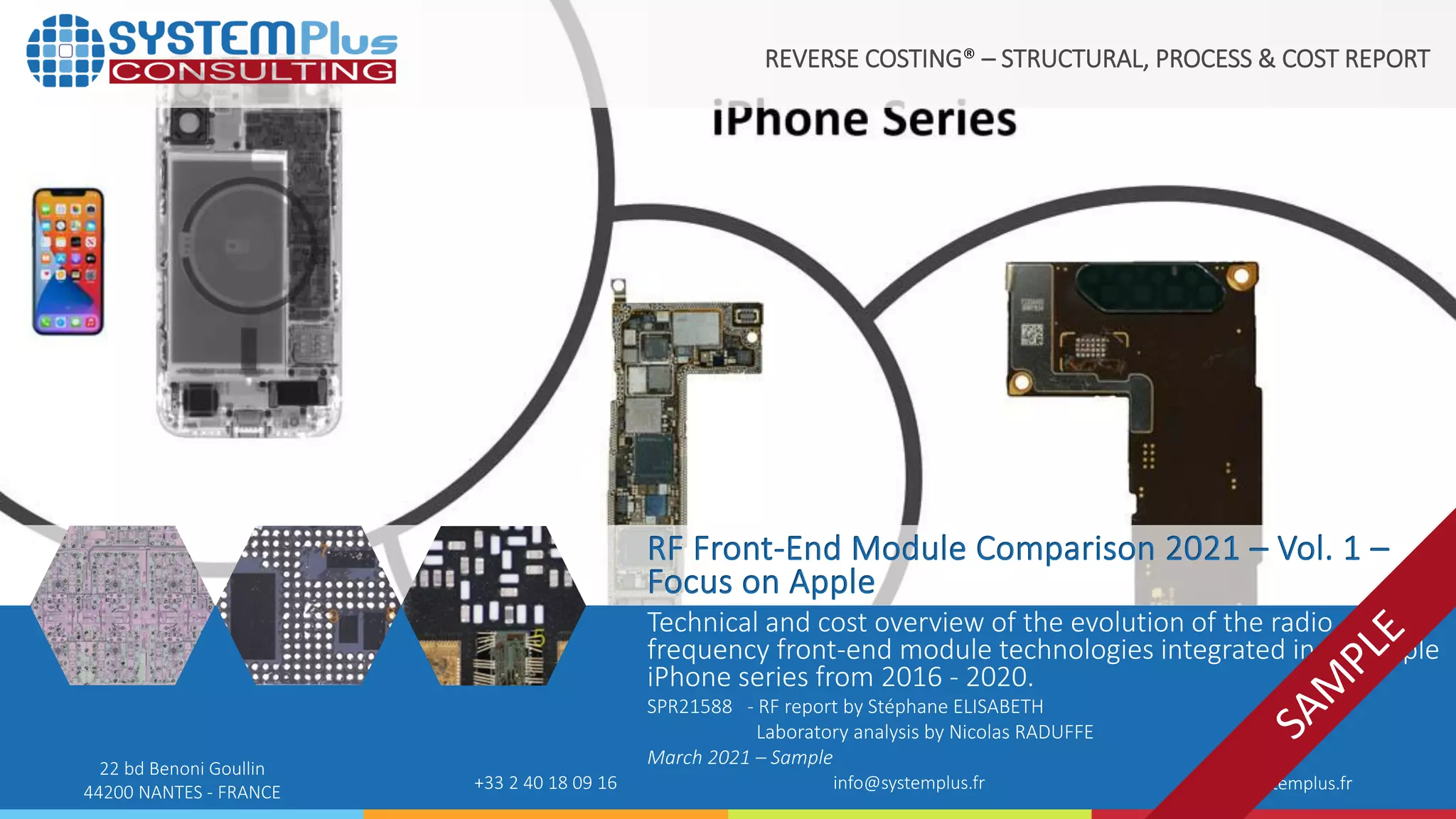 RF Front-End Module Comparison 2021 – Vol. 1 – Focus on Apple | PPT