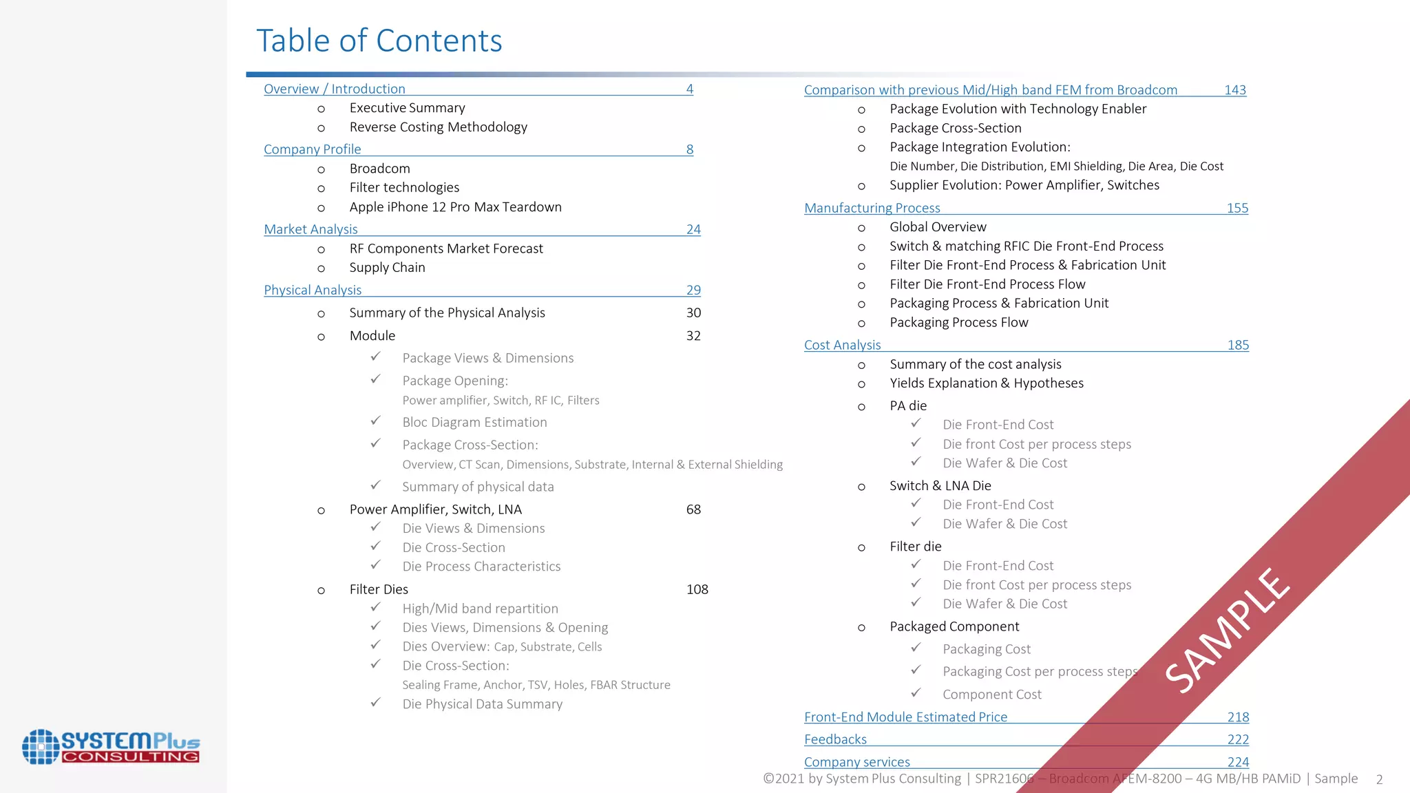 Broadcom AFEM8200 MBHB PAMiD | PDF