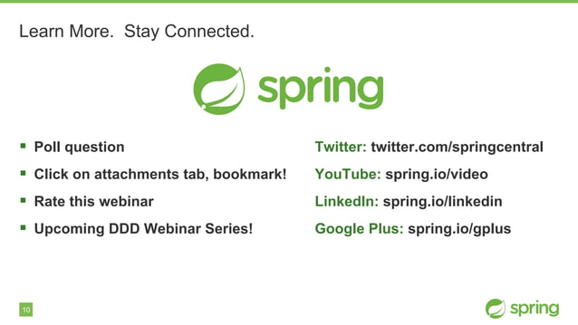 Getting Reactive with Spring Framework 5.0’s GA release | PPT