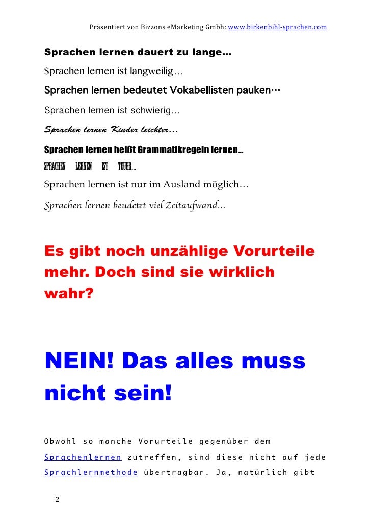Sprachen lernen vorurteile und warum diese nicht immer zutreffen pdf Sprachen lernen vorurteile und warum diese nicht immer zutreffen pdf