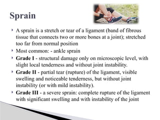 Emergency managemnts of strain and sprain.pptx