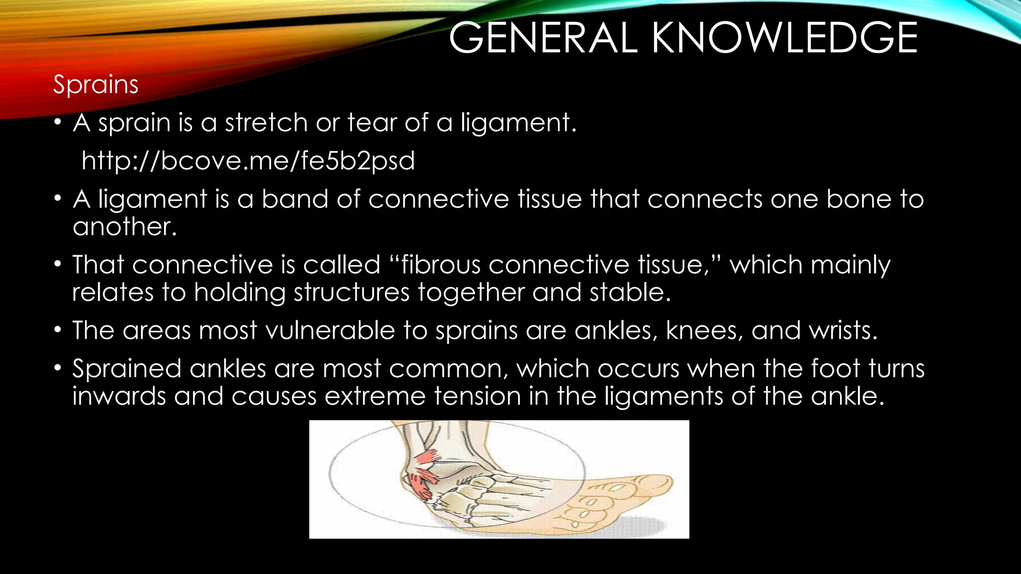 Sprains and Strains in physiotherapy.ppt