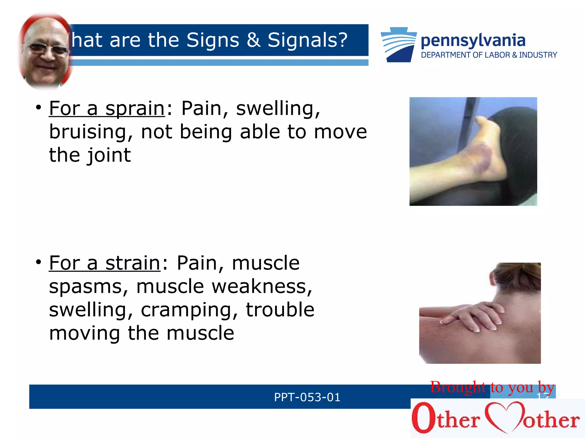 Sprains & strains | PPT