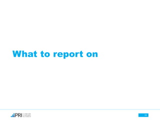 Pri – service provider reporting | POTX