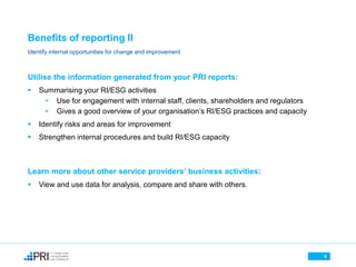 Pri – service provider reporting | POTX