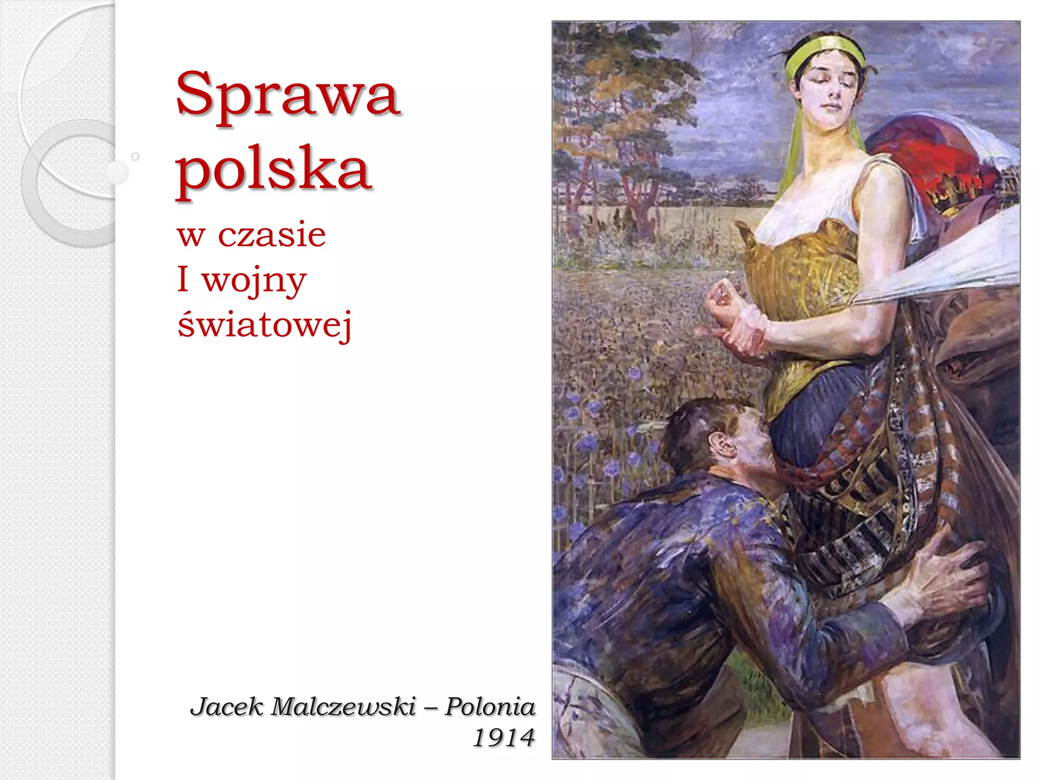 Sprawa polska w czasie i wś | PDF