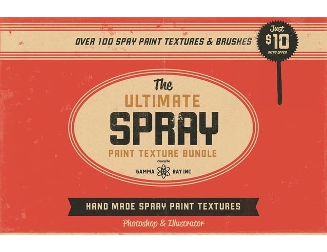 Spray paint texture bundle | PDF