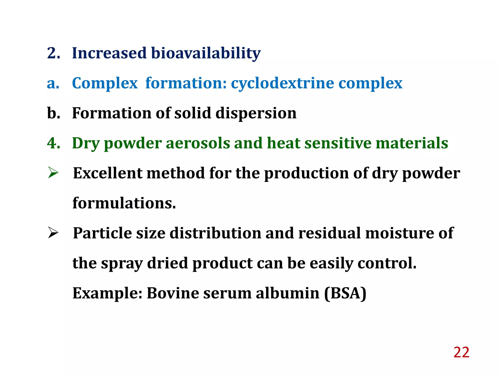 Introduction to Spray Dryer | PPTX