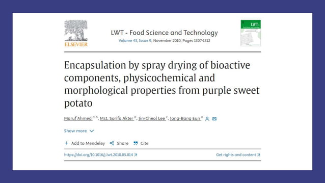 Spray Drying: a comprehensive presentation.pptx | Chemistry | Science