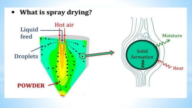 SPRAY DRYING IN MILK PROCESS | PPTX