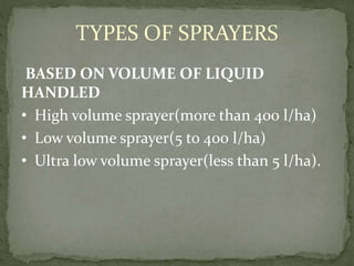 Sprayers | PPTX