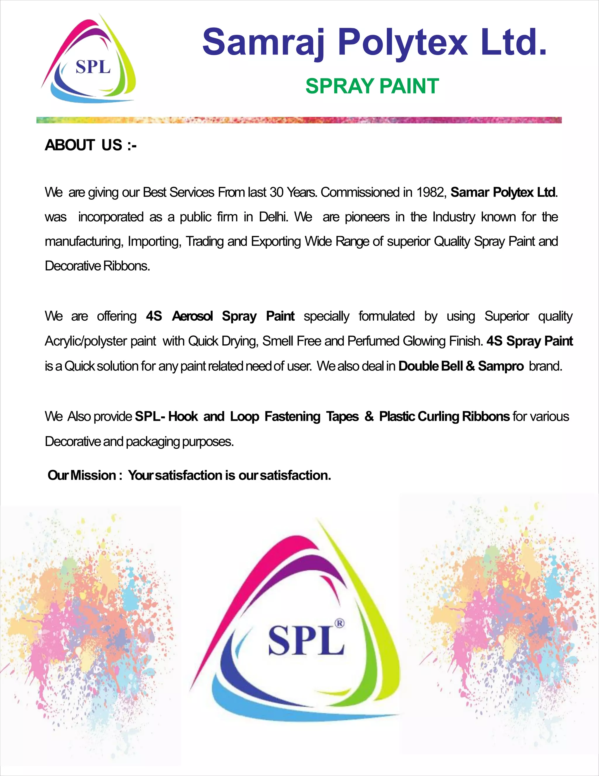 4S Spray Paint | PDF