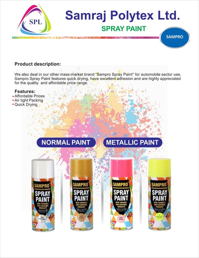 4S Spray Paint | PDF