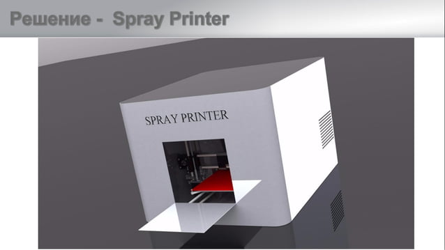 Spray printer | PPT