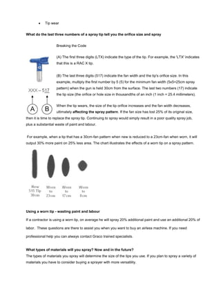 Airless Spray Techniques | PDF