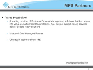 SPR Companies Overview 2009 | PPT