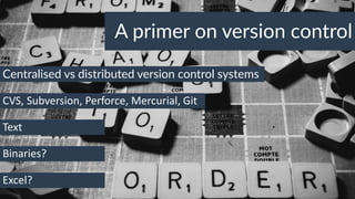 Version control for spreadsheets - Bjoern Stiel at Eusprig 2014 | PPT