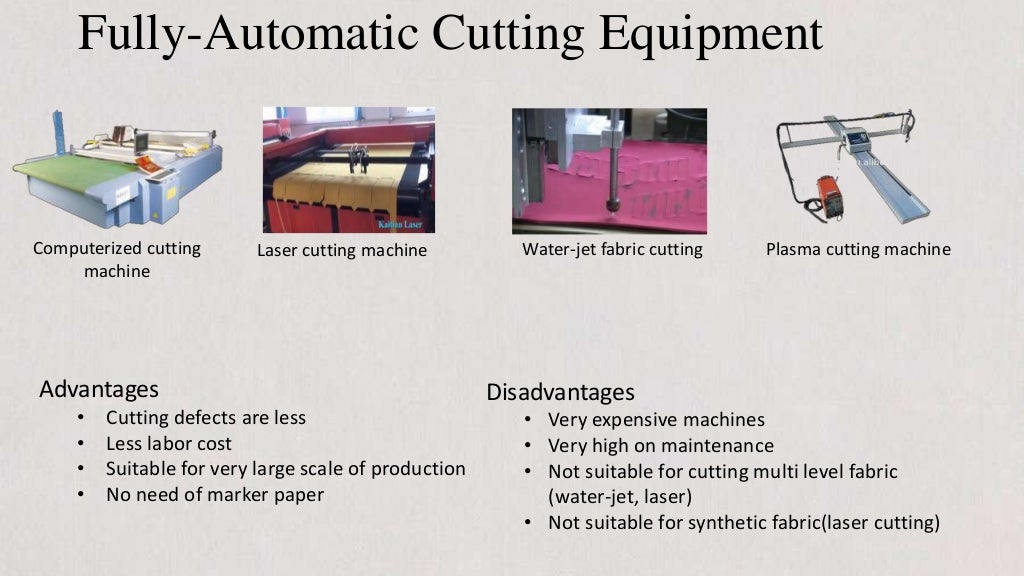 Spreading and cutting machines