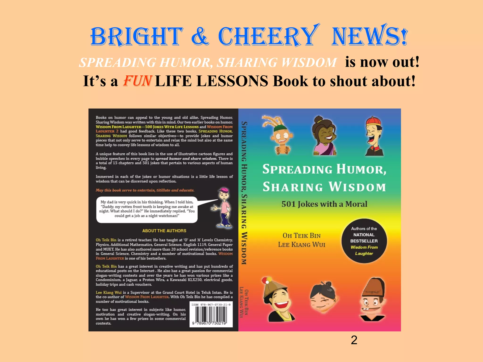 "Spreading Humor, Sharing Wisdom" | PPT