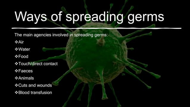 Spreading of germs | PPT