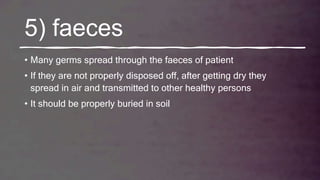 Spreading of germs | PPT