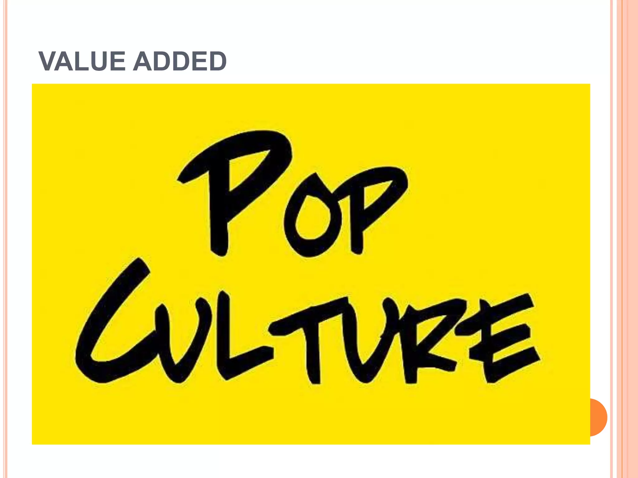 Spread of american pop culture | PPTX