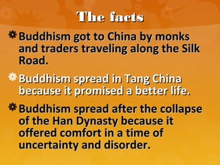 Spread of buddhism | PPT | Buddhism | Religion & Spirituality