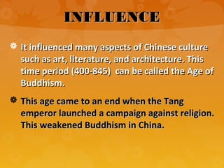 Spread of buddhism | PPT | Buddhism | Religion & Spirituality