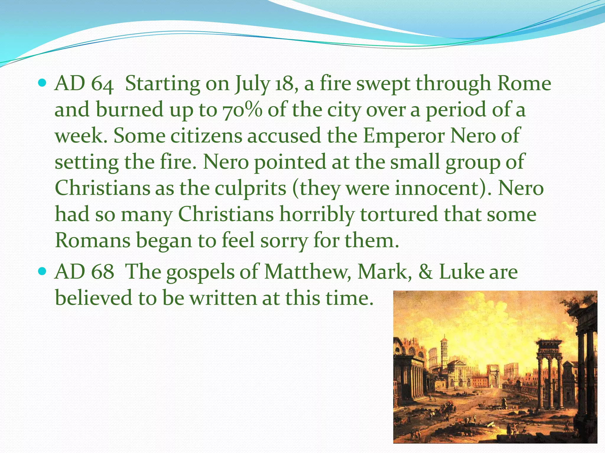 Spread of christianity timeline | PPT